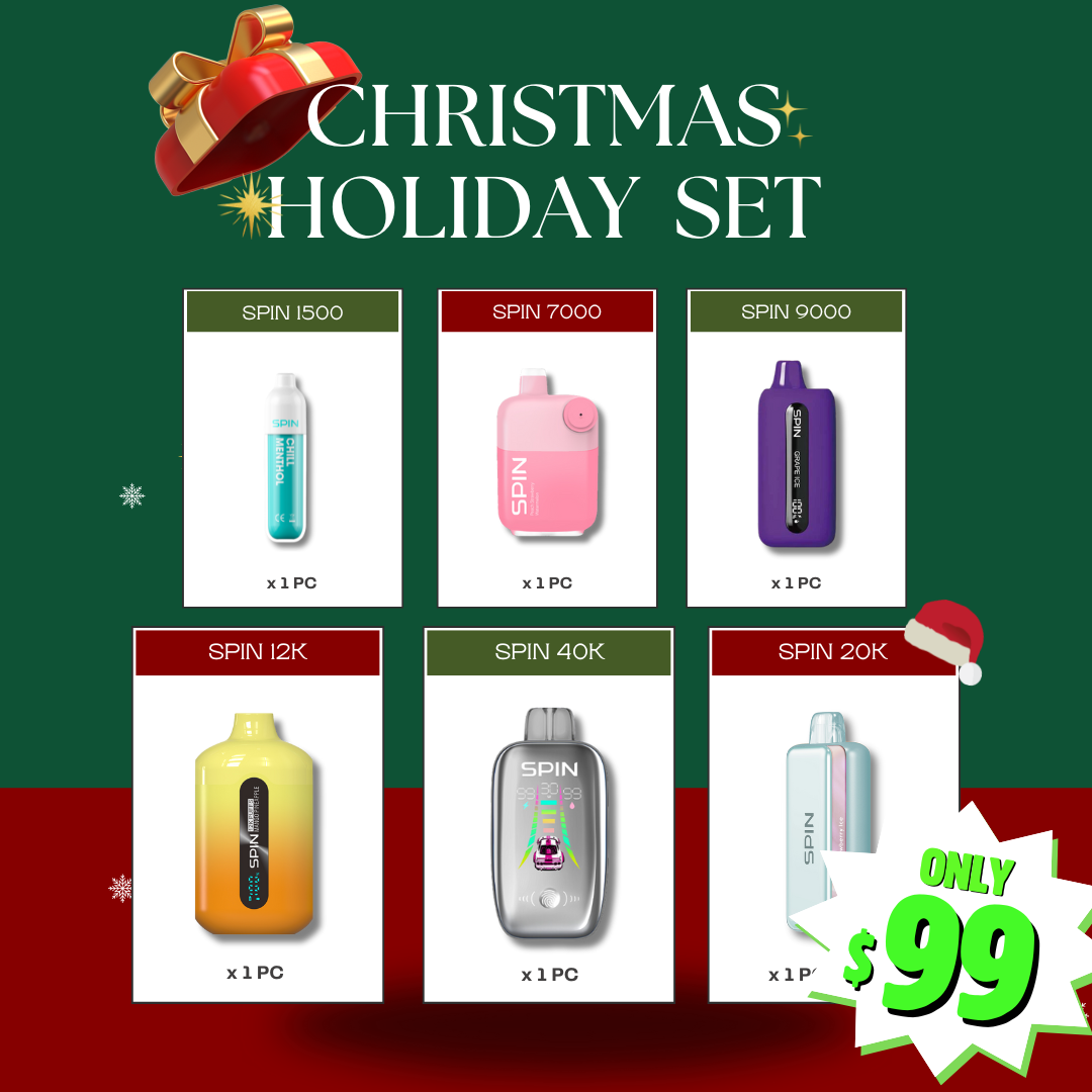 Celebrate the Season with Our Exclusive Christmas Vape Sets! – Spin vape