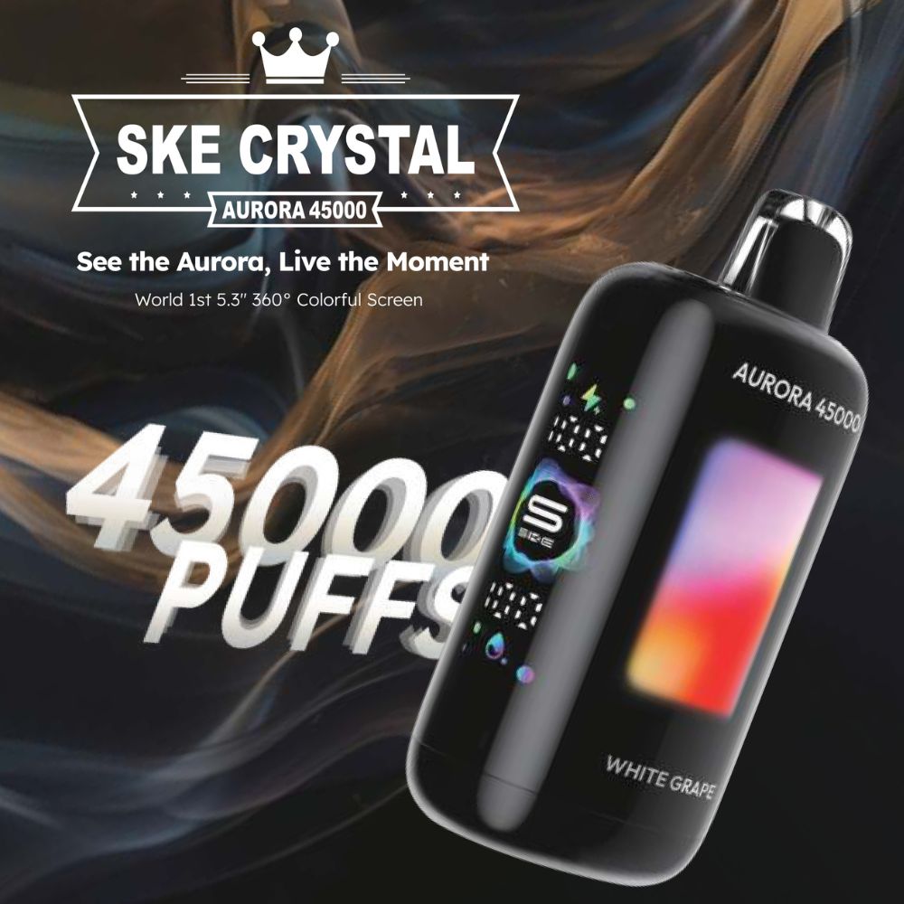 Discover the SKE Aurora 45K Disposable Vape – A New Era in Vaping ...