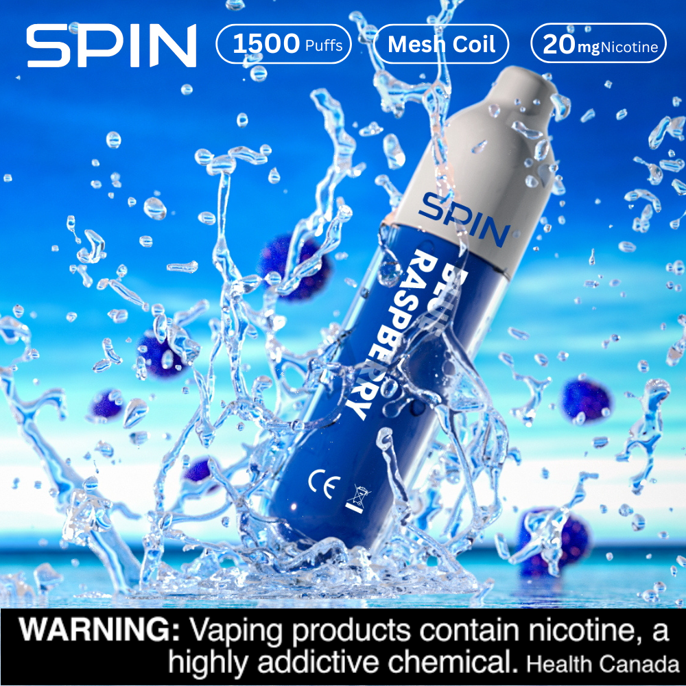 Discover Flavorful Freedom: Introducing the Spin 1500 Disposable Vape ...