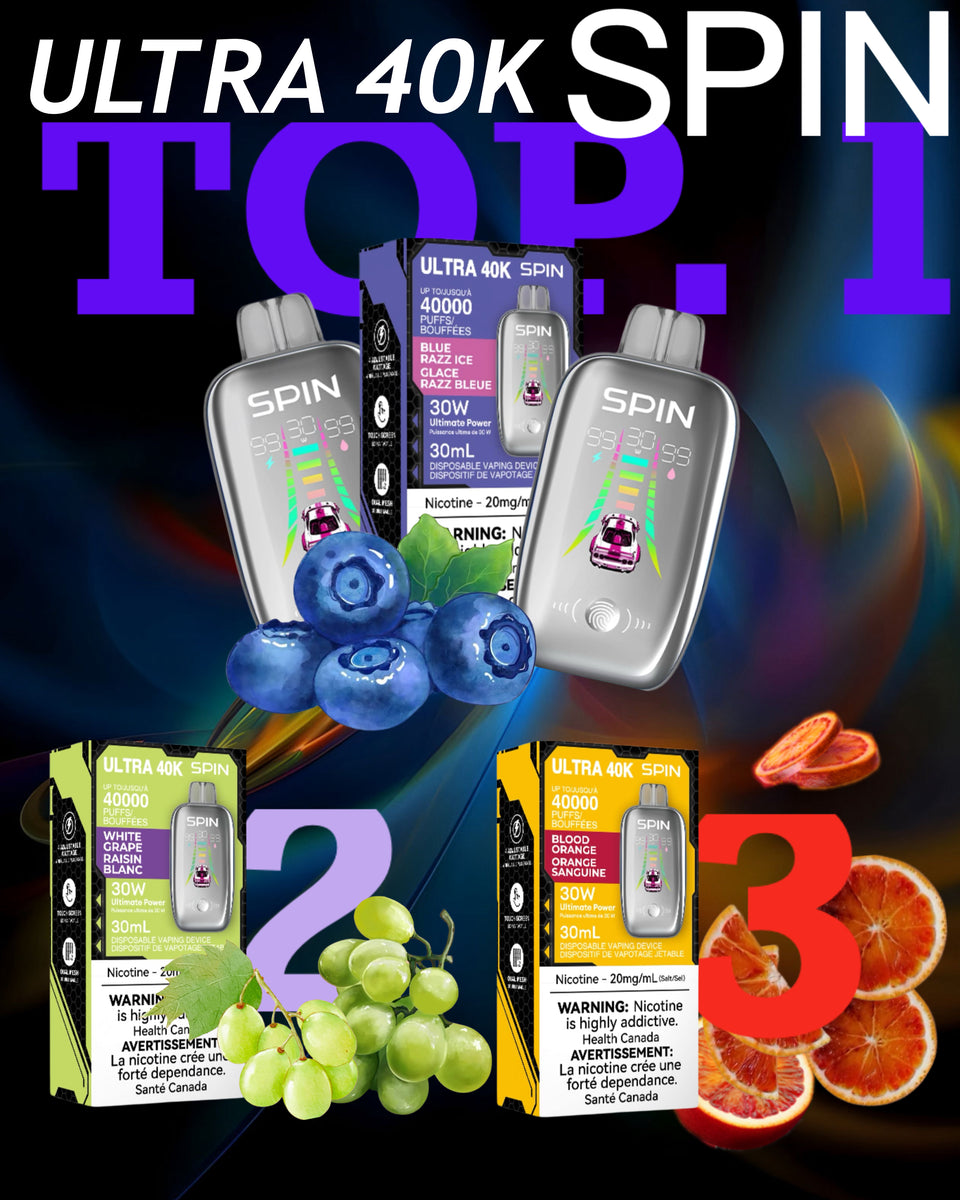 October’s Top 3 Best-Selling Flavors of SPIN 40K: A Taste of Innovatio ...