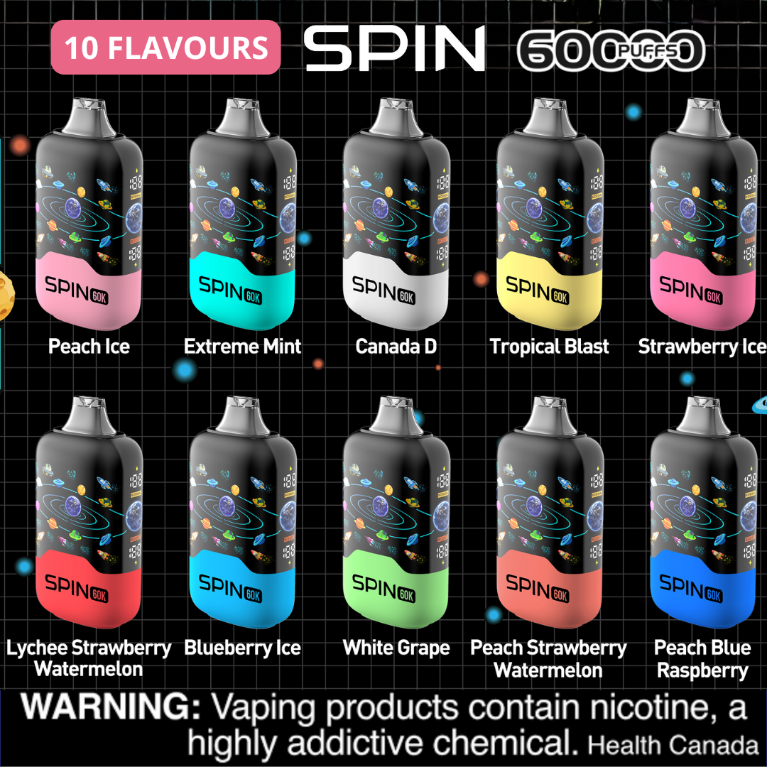 SPIN 60K Flavor Journey – Which One Will Be Your Favorite? – Spin vape