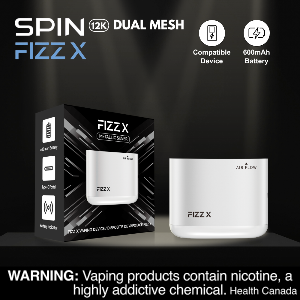 Appareil Spin Fizz x Pod – Spin vape