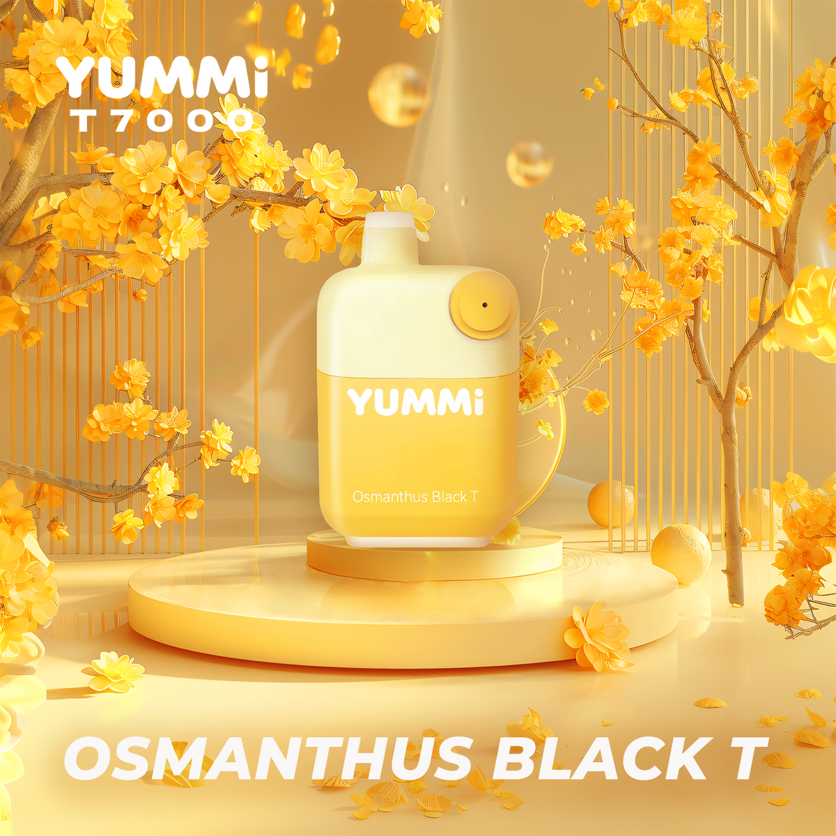 YUMMI T7000 Disposable Vape - Osmanthus Black T – Spin vape