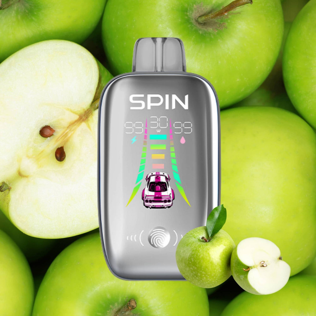 Spin Ultra 40K (40000) Disposable Green Apple - Spin Vape – Spin vape