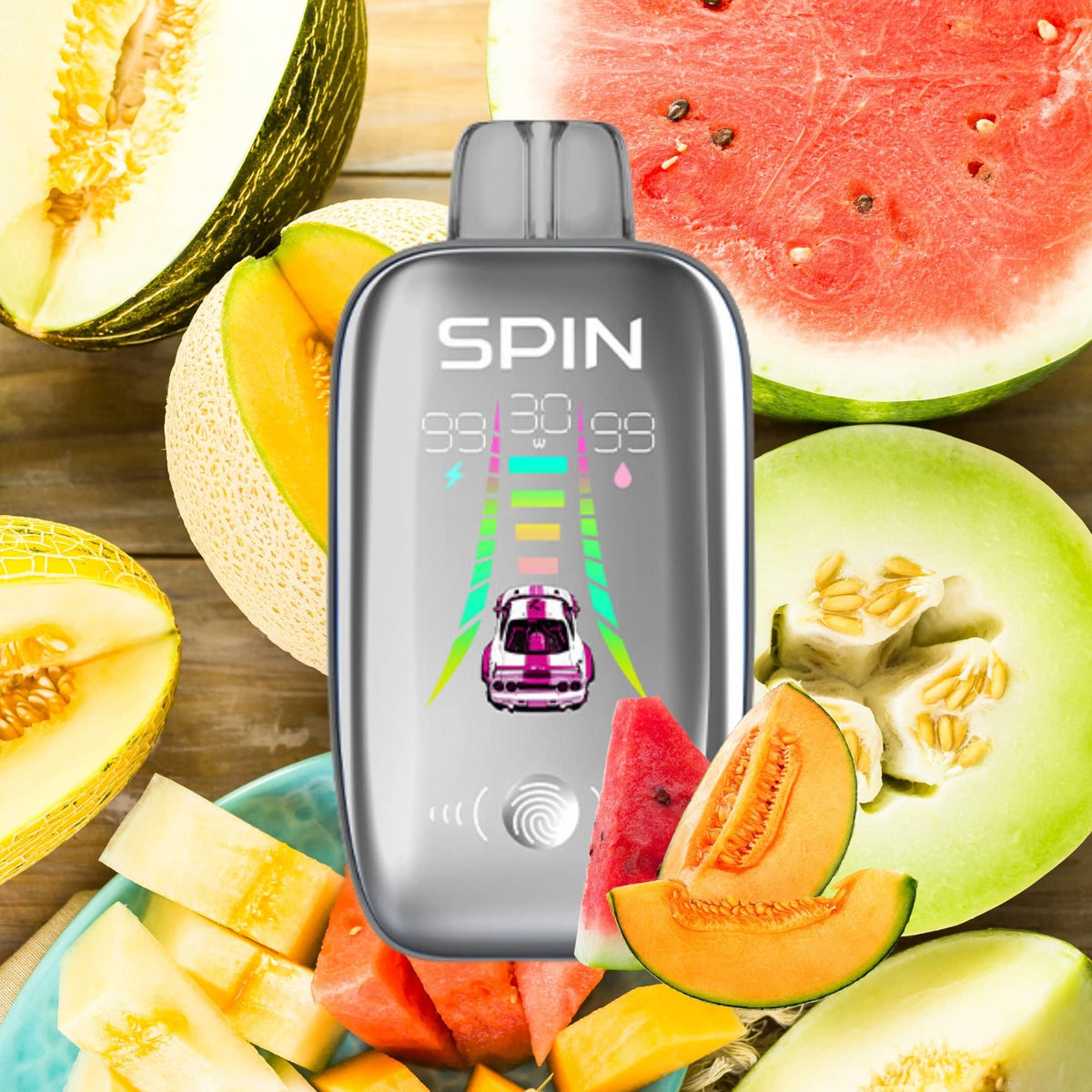 Spin Ultra 40K Watermelon Honeydew Cantaloupe - Spin Vape – Spin vape