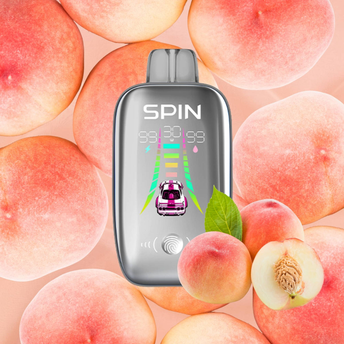 Spin Ultra 40K (40000) Disposable White Peach - Spin Vape – Spin vape