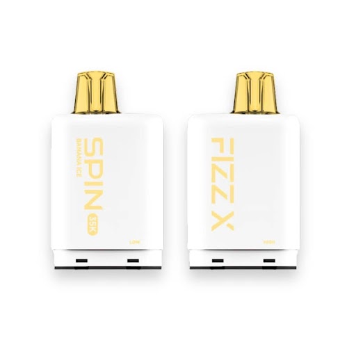 Spin Fizz X Pod 35000 Puffs Banana Ice - Spin Vape – Spin vape