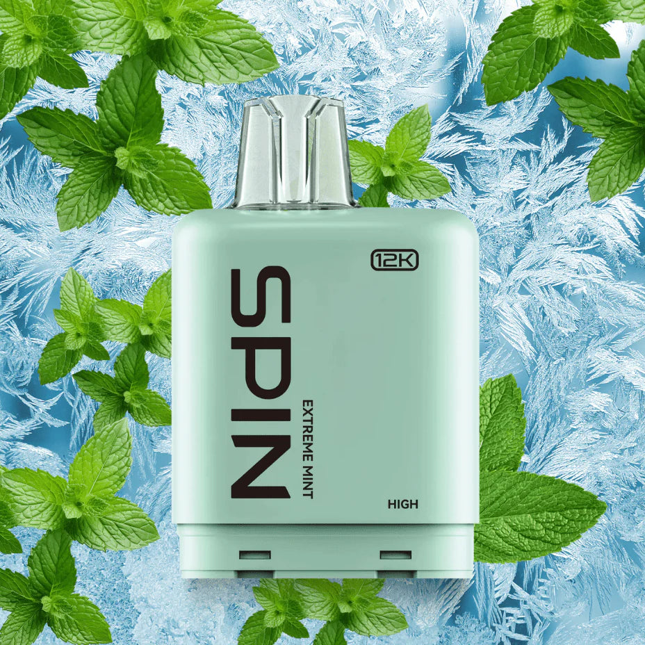 Spin Fizz X Pod 12000 Puffs Extreme Mint - Spin Vape – Spin vape