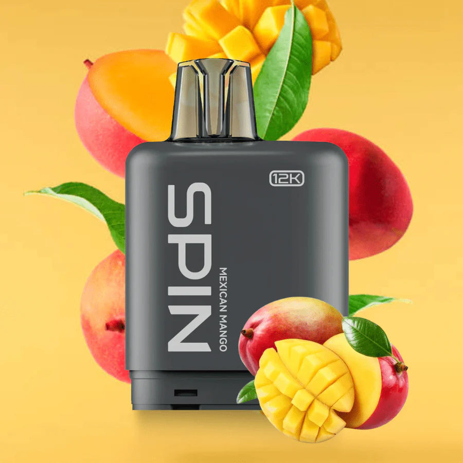 Spin Fizz X Pod 12000 Puffs Mexican Mango - Spin Vape – Spin vape