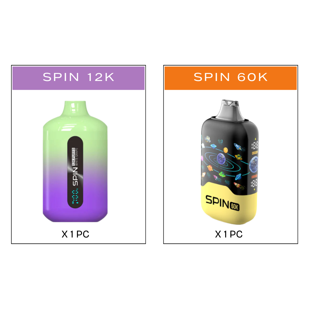 Spin Vape - Best-seller-upgrade-Disposables Gift Set (2pcs) – Spin vape
