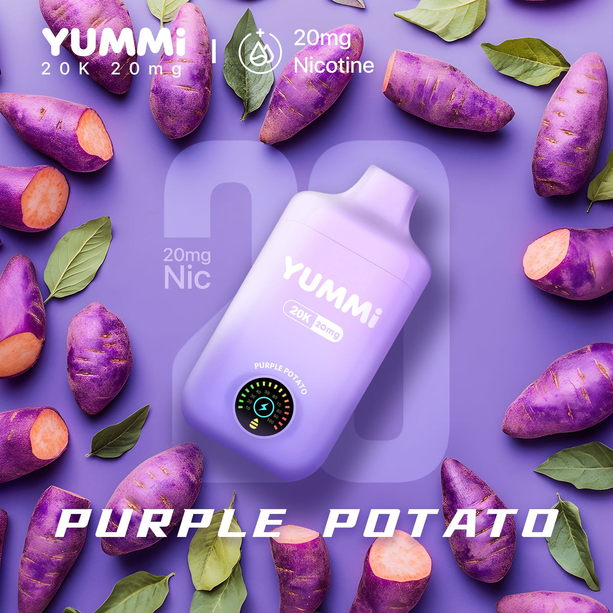 YUMMI 20K Disposable Purple Potato - Spin Vape – Spin vape