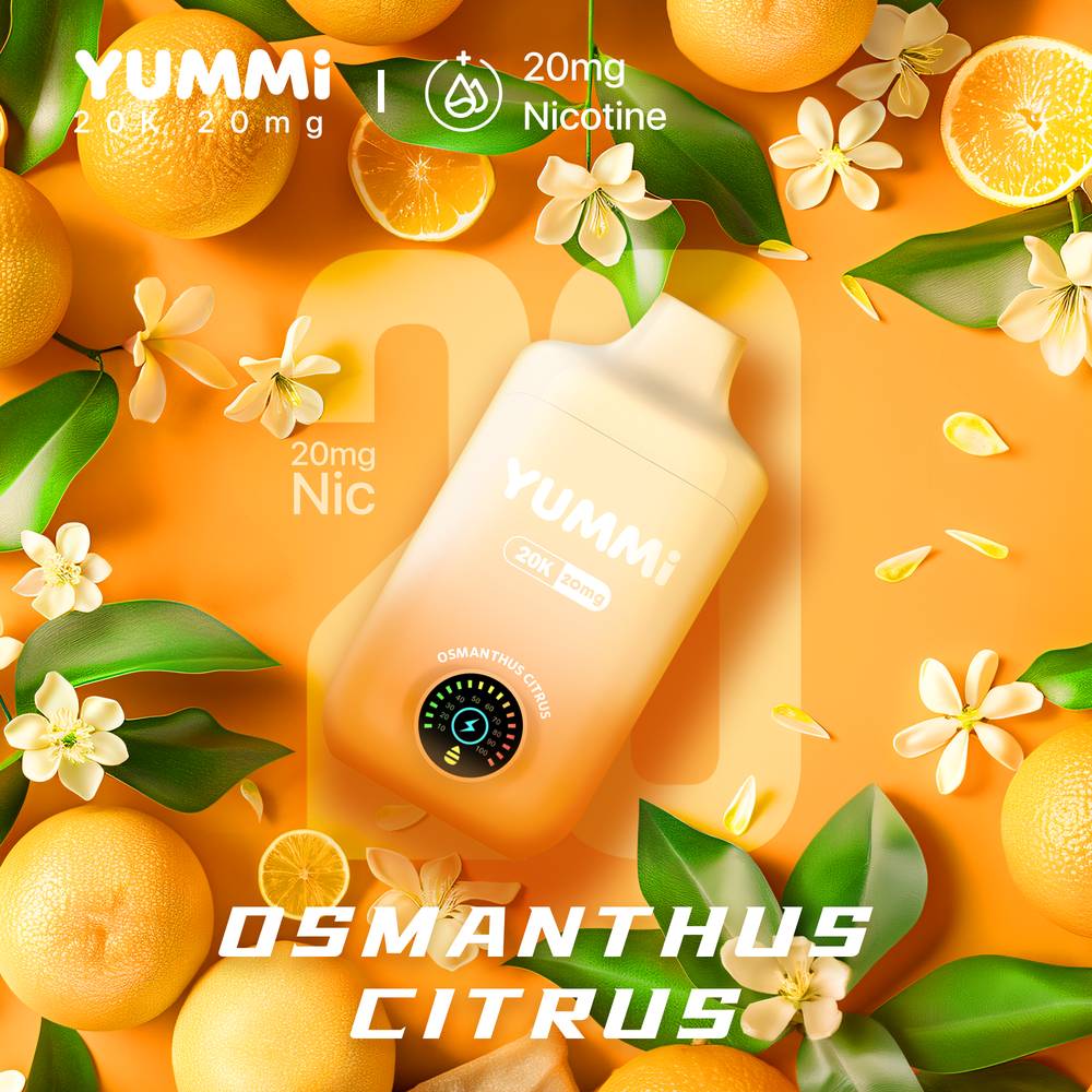 YUMMI 20K (20000) Disposable Osmanthus Citrus - Spin Vape – Spin vape